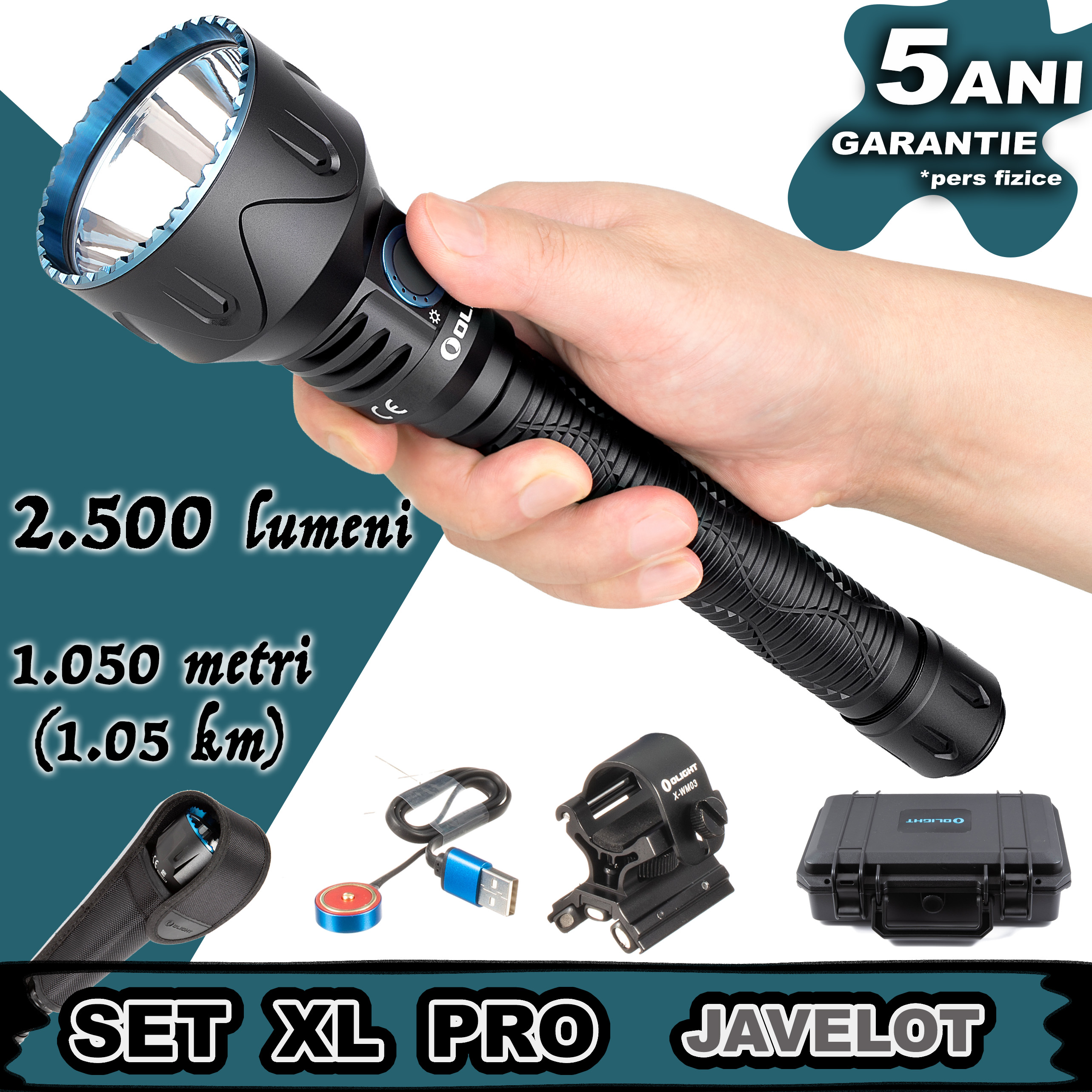 Set vanatoare Olight XL Javelot PRO2 - Olight Romania